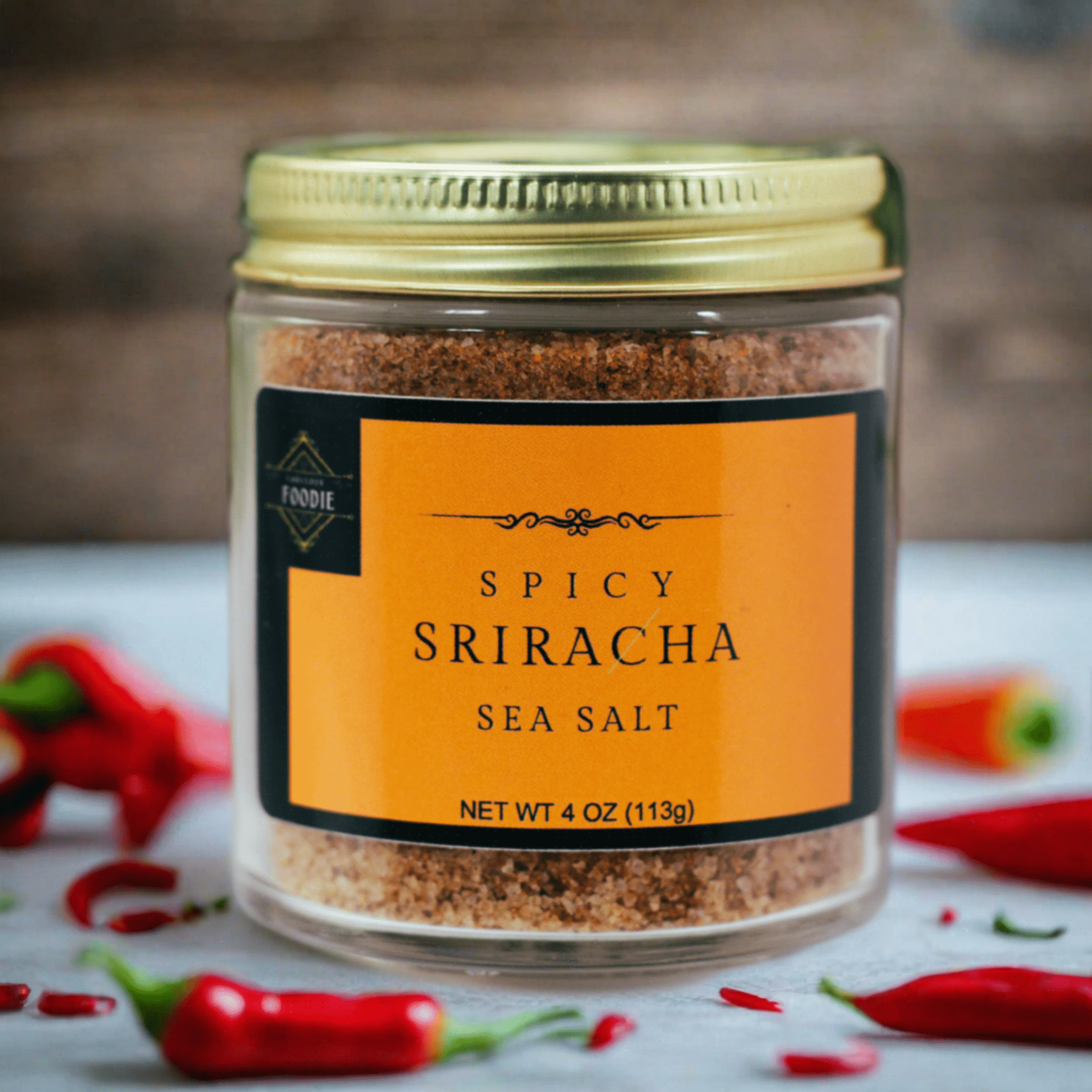 Spicy Sriracha Salt - Fabulous Foodie